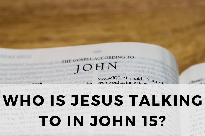 Who Is Jesus Talking to in John 15? And Why Is It Important? - TRUST IN ...